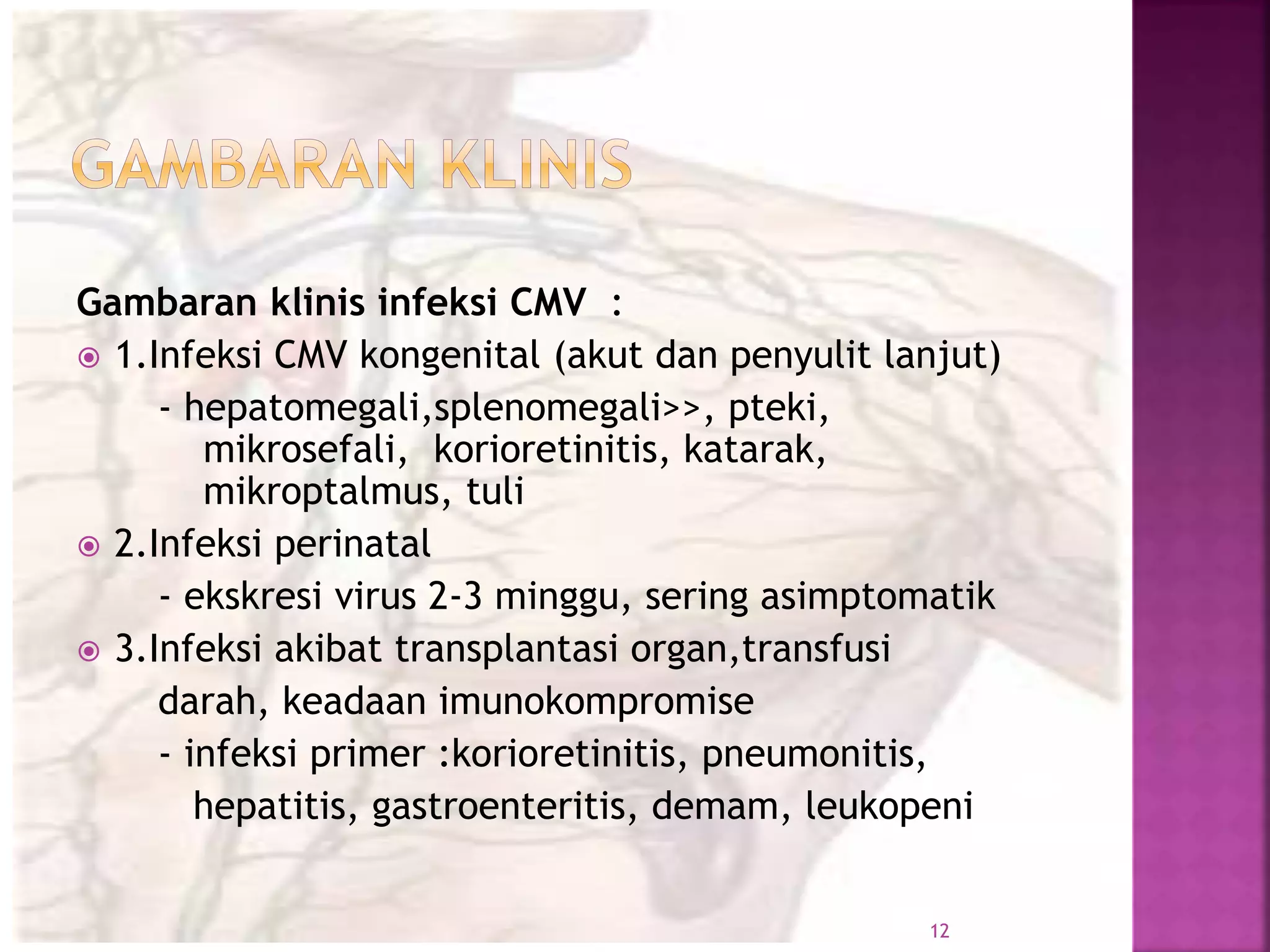TATALAKSANA INFEKSI CMV PADA ANAK PENDERITA HIV | PPTX