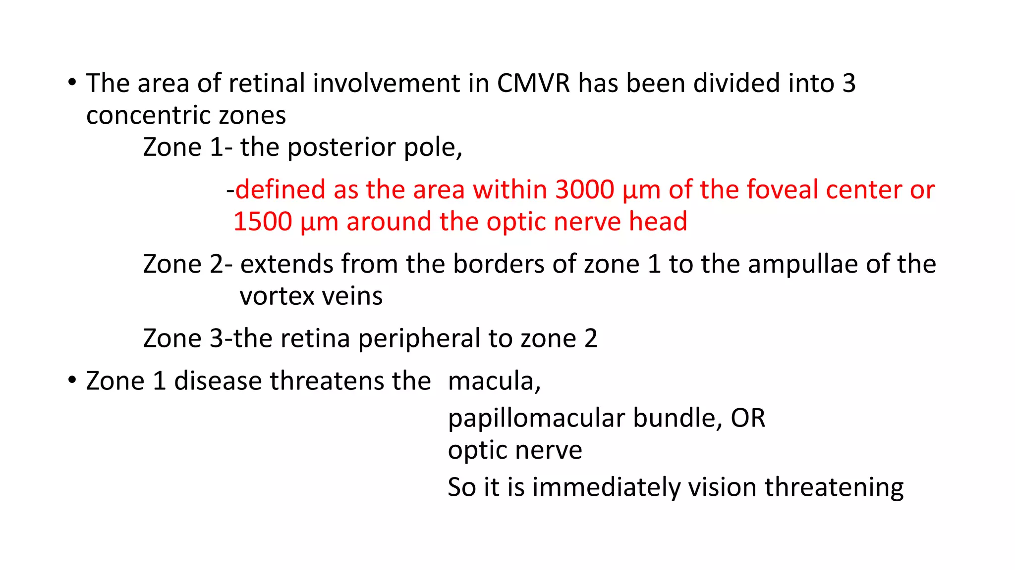 Cmv retinitis | PPTX