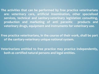 CMVRo - The settlement status of veterinary profession in Romania | PPT ...