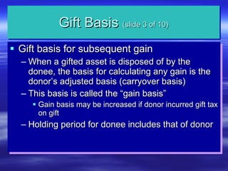 Basis of Assets Presentation | PPT