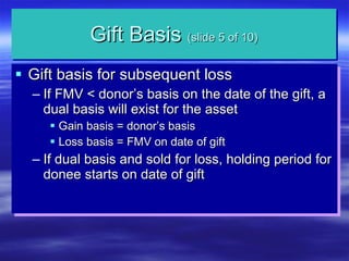 Basis of Assets Presentation | PPT