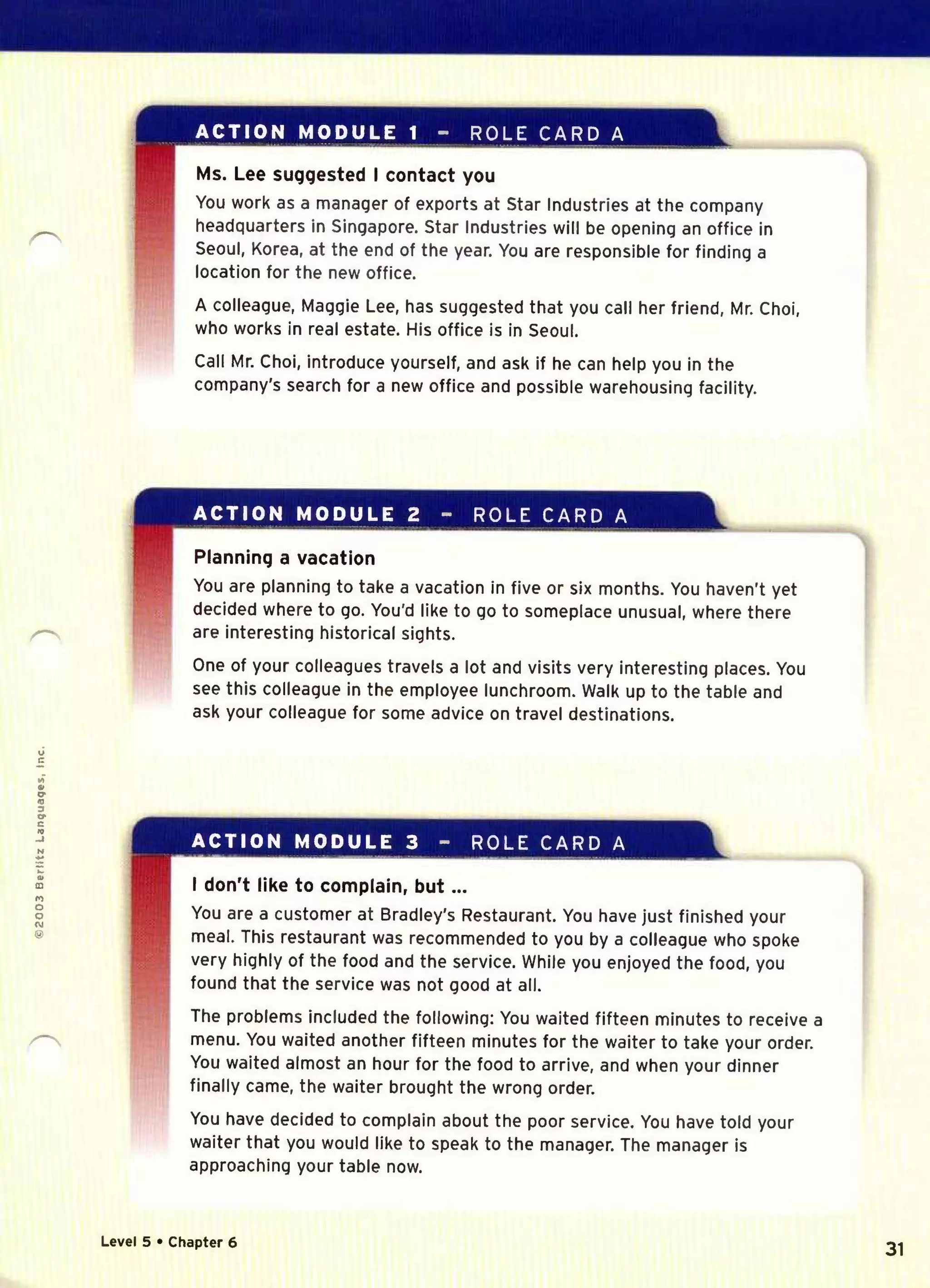 Berlitz.english 2008 language.for.live_level.5 | PDF