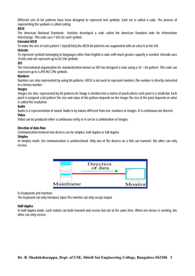 Computer Networks-1 1st unit (10CS55) VTU | PDF