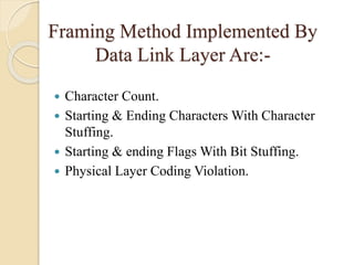 Computer networking | PPTX