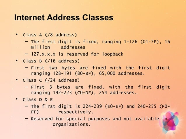 Addressing in Computer Networks | PPT