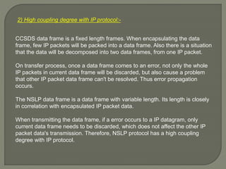 A New Data Link Layer Protocol for Satellite IP Networks | PPTX