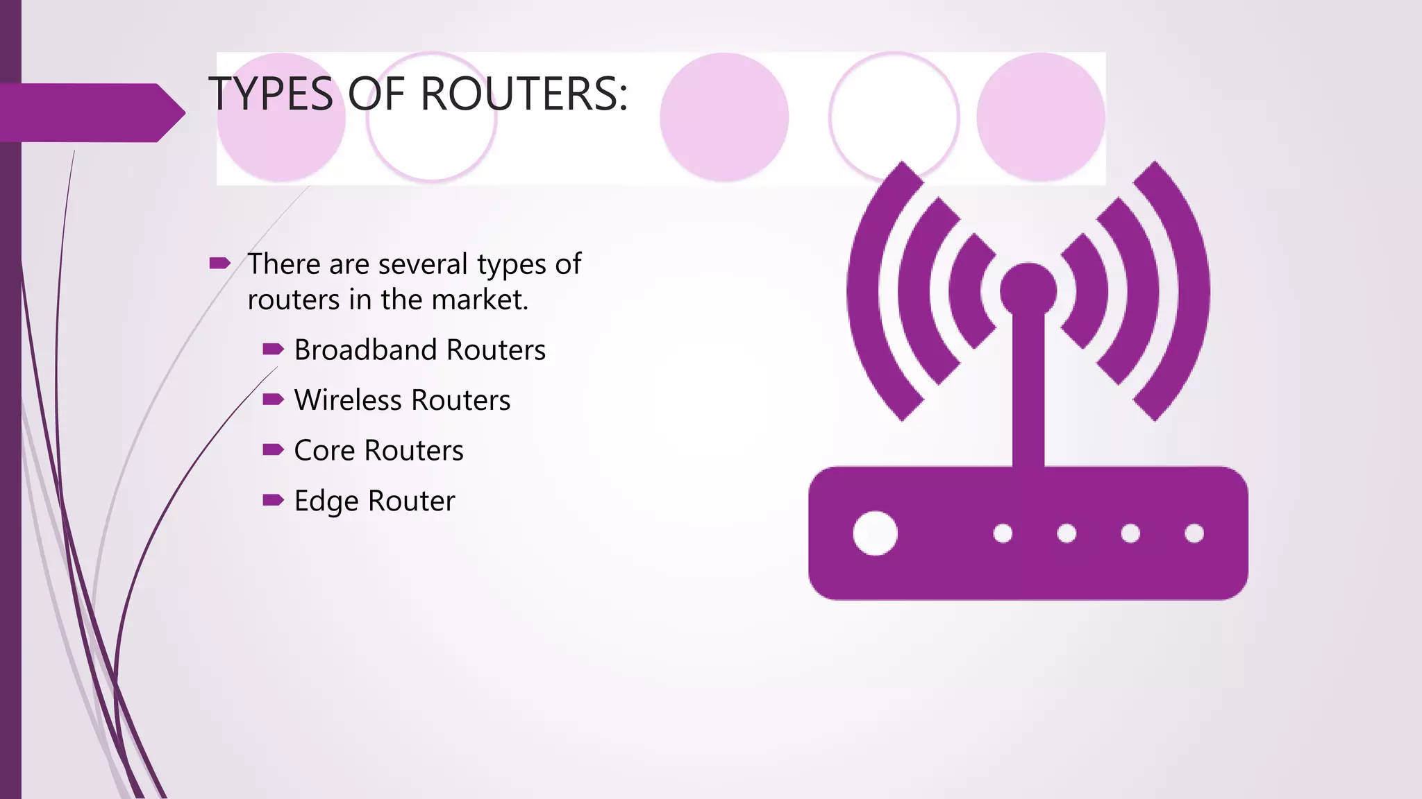 A Report on Routers | PPT