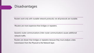 A Report on Routers | PPT