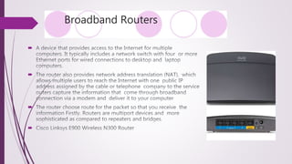 A Report on Routers | PPTX