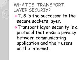 CN | PPTX | Information and Network Security | Computing