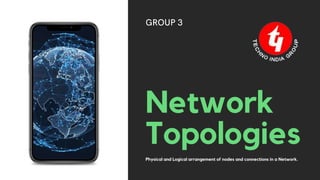 Different Network topologies in Computer Networks | PPTX