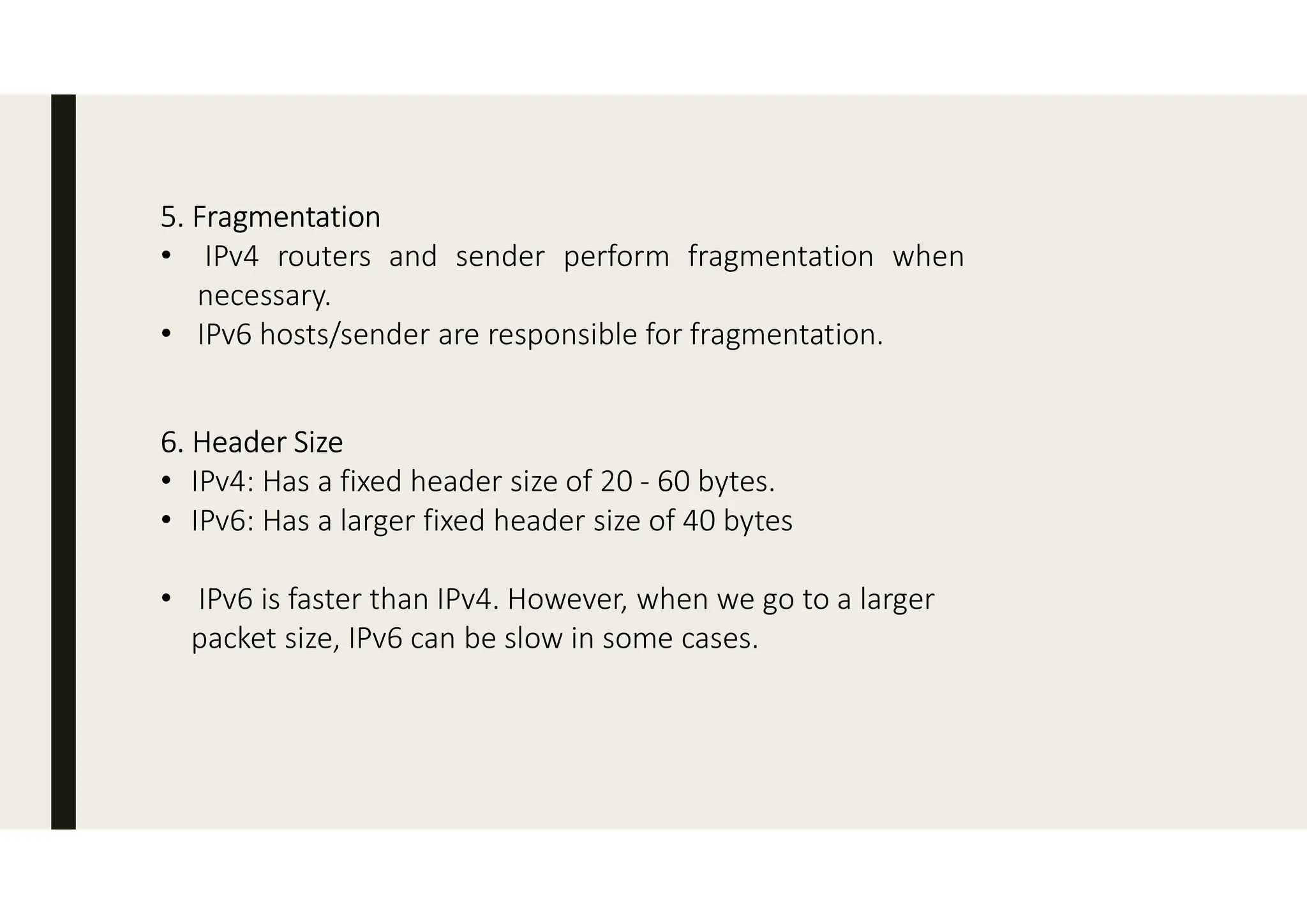 Cn ppt about ipv4 and ipv6................ | PDF