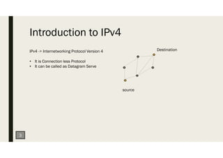 Cn ppt about ipv4 and ipv6................ | PDF