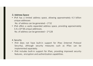 Cn ppt about ipv4 and ipv6................ | PDF