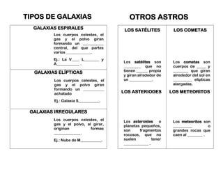 El universo, el sistema solar, las galaxias | PDF