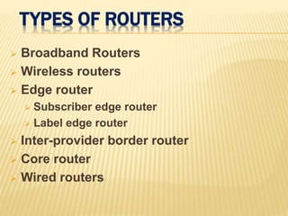 Computer Networks | PPT