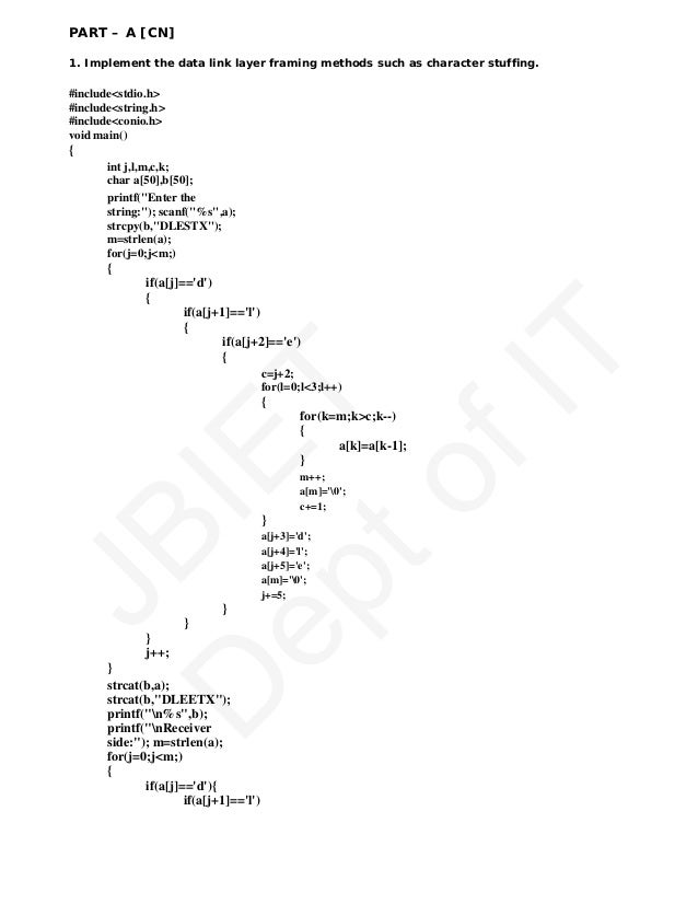 Write a program for bit stuffing - unemploymentbenefits.web.fc2.com