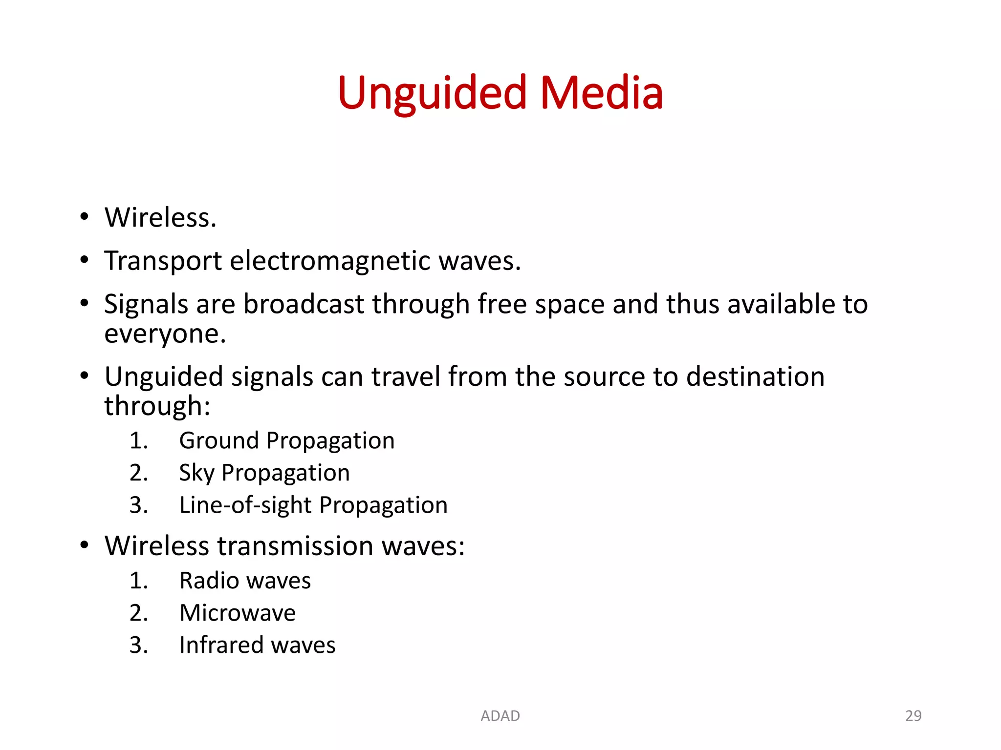 Network Topology and Transmission Media | PPTX