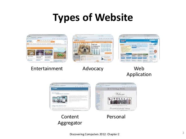 3.4 Type of Website
