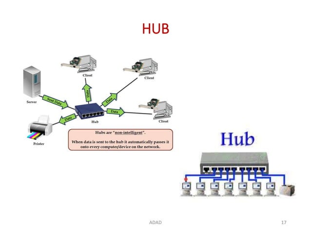 Basics of Computer Network Device | PPTX | Computer Networking | Computing