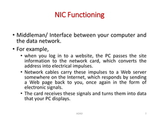 Basics of Computer Network Device | PPTX | Computer Networking | Computing