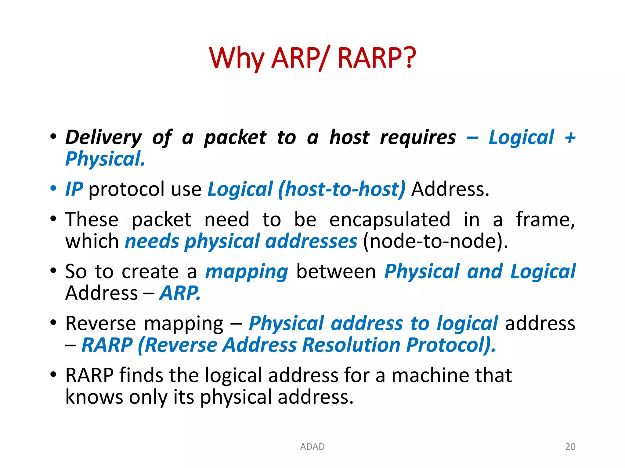 Ethernet Point To Point Protocol Arp Pptx Computer Networking Computing
