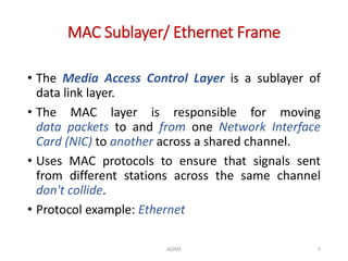 Ethernet, Point-to-Point Protocol, ARP | PPTX | Computer Networking | Computing