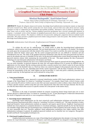 A Graphical Password Scheme using Persuasive Cued Click Points | PDF | Operating Systems ...