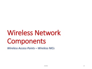 Wireless Technologies and Standards | PPTX