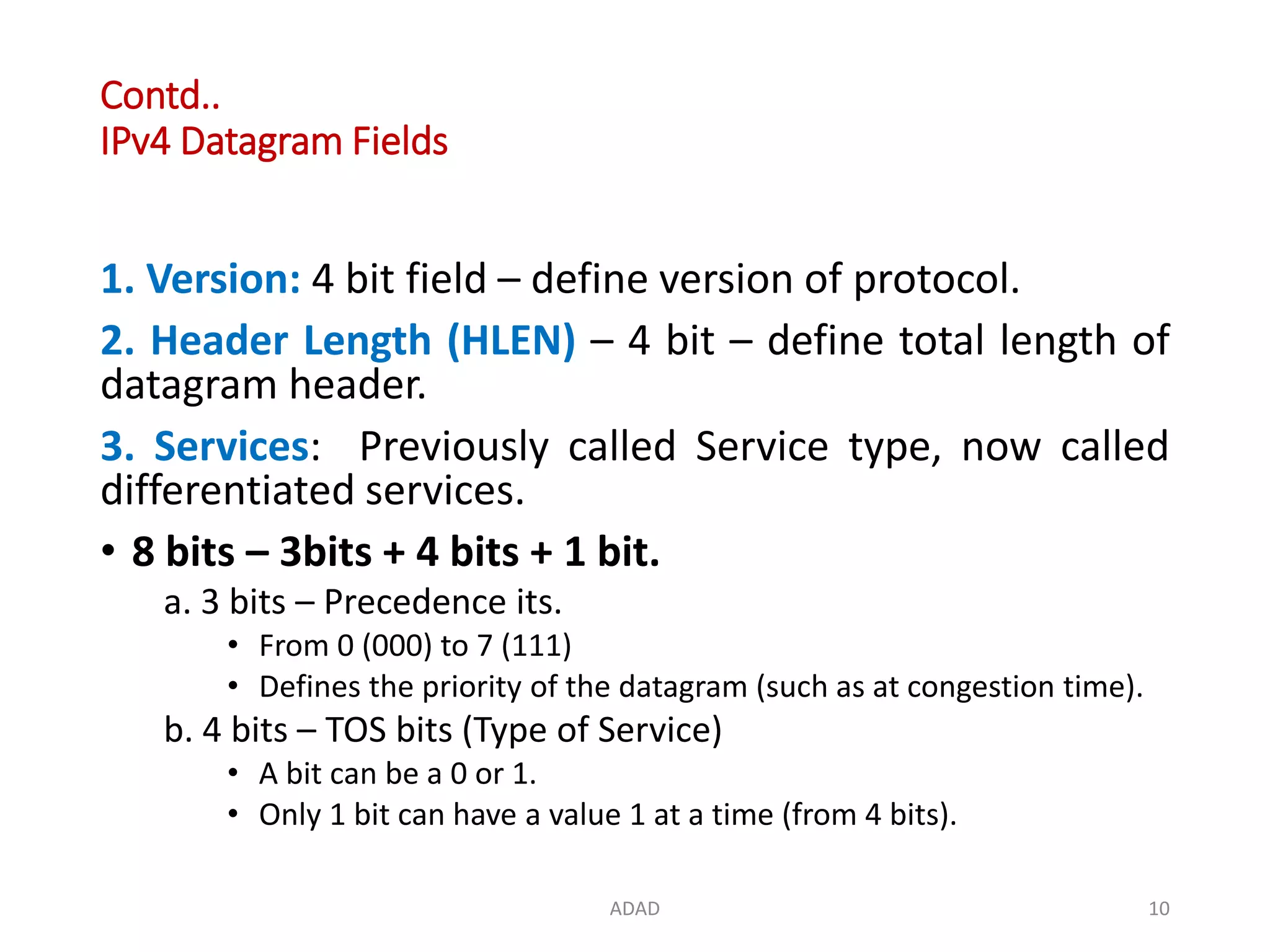 Basics of Network Layer and Transport Layer | PPT