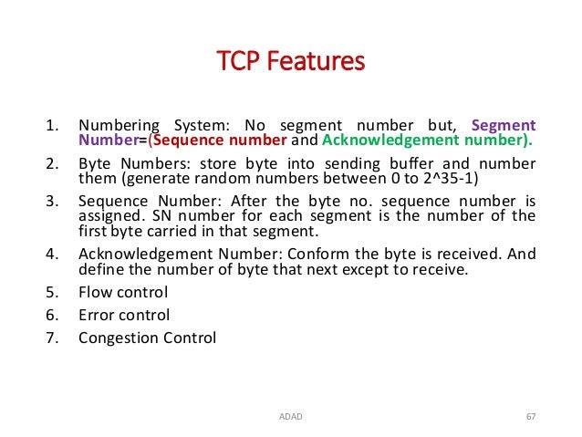 Basics of Network Layer and Transport Layer