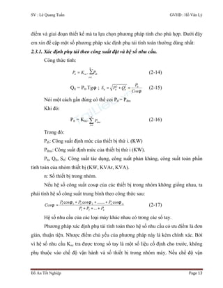 Khóa luận điện công nghiệp. | PDF