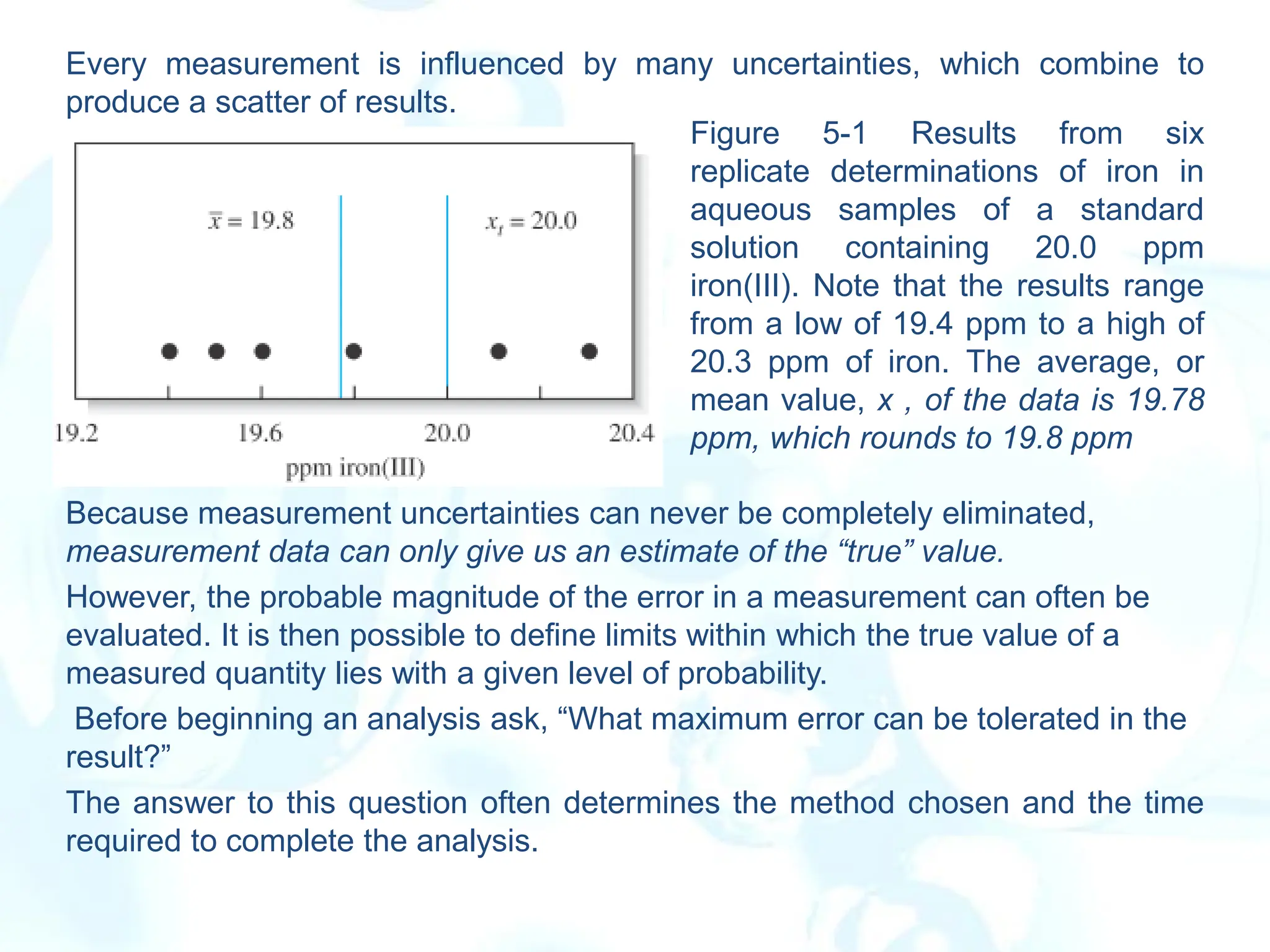 Errors, types of errors found in analytical chemistry | PDF