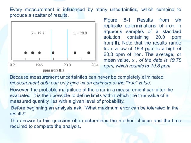 Errors, types of errors found in analytical chemistry | PDF | Chemistry ...