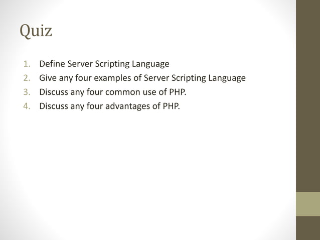 Web Application Development Using Php Chapter 1 Pptx Web