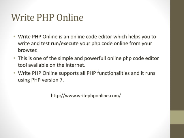 Web Application Development using PHP Chapter 1 | PPT Web Application Development using PHP Chapter 1 | PPT