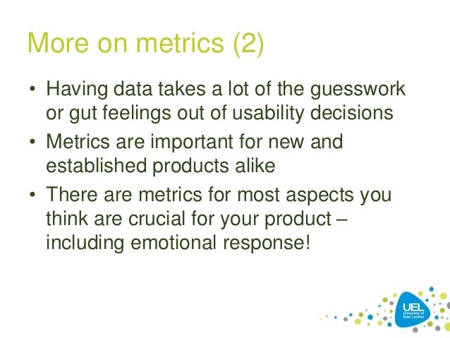 Measuring the user experience
