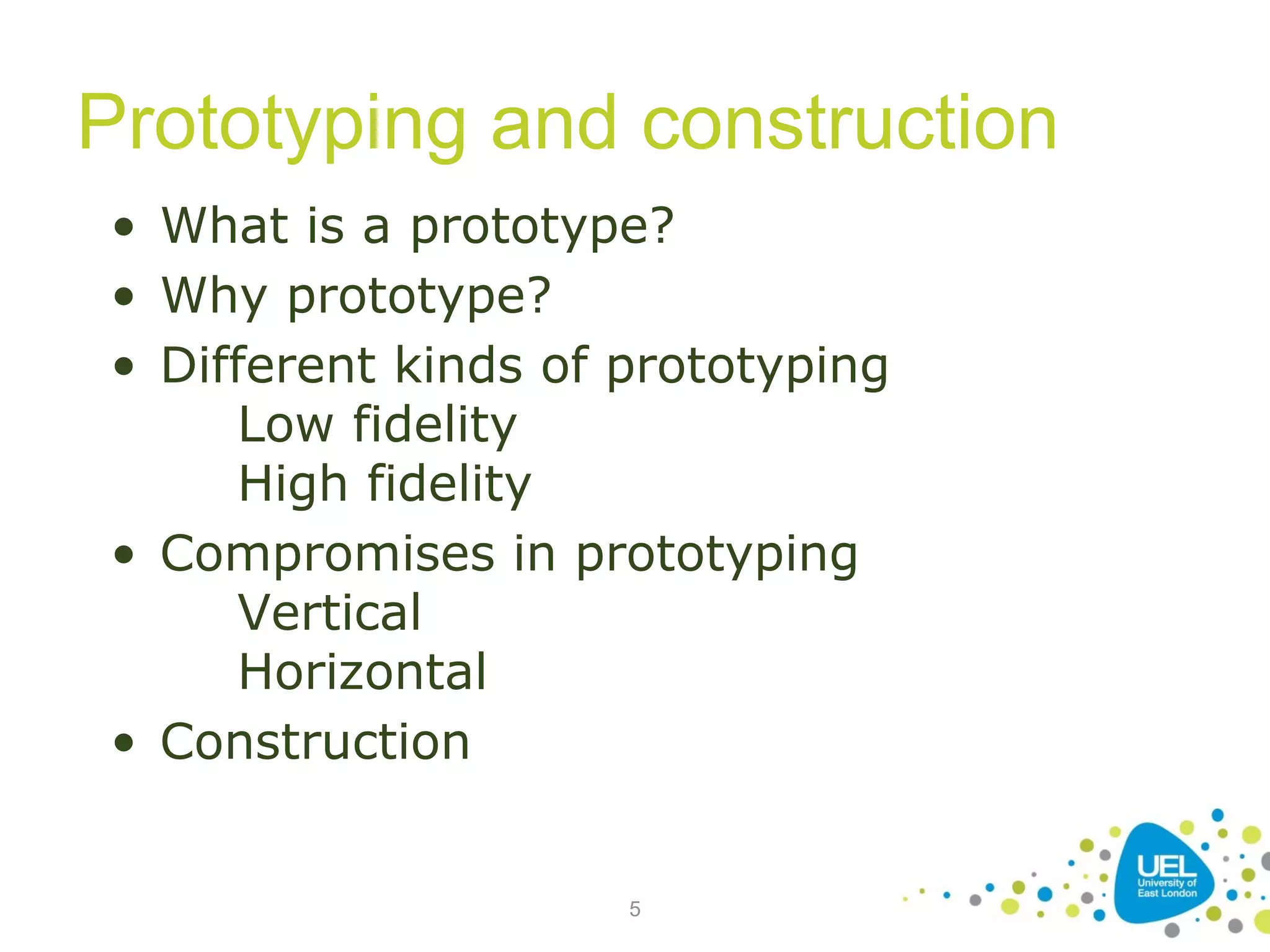 Designing and prototyping | PPT