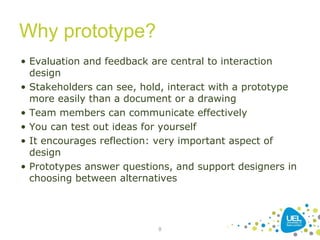Designing and prototyping | PPT