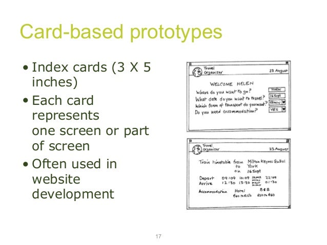 Designing And Prototyping