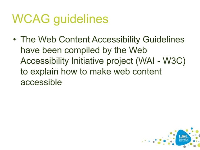 Accessibility introduction | PPT