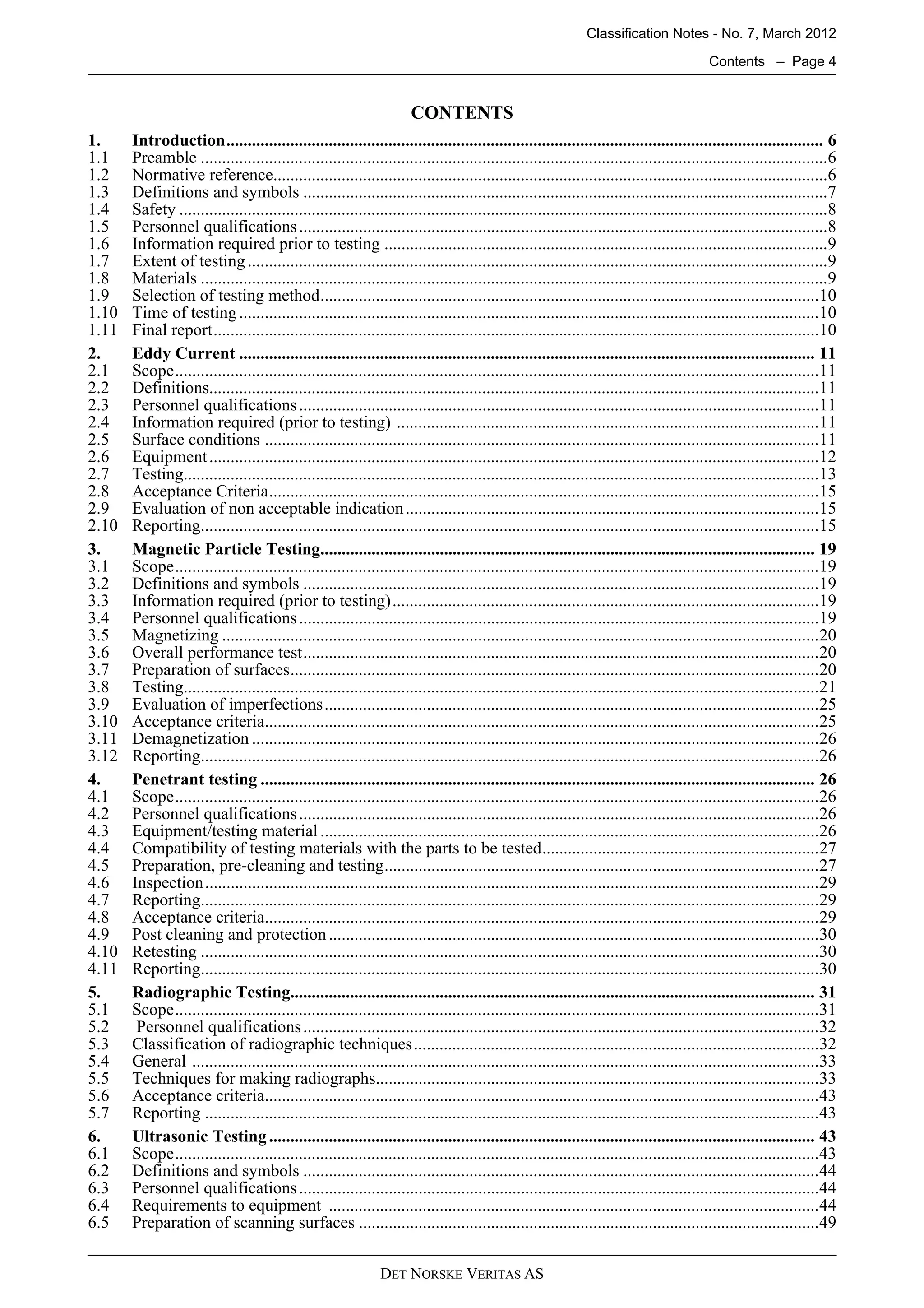 Non Destructive Testing | PDF