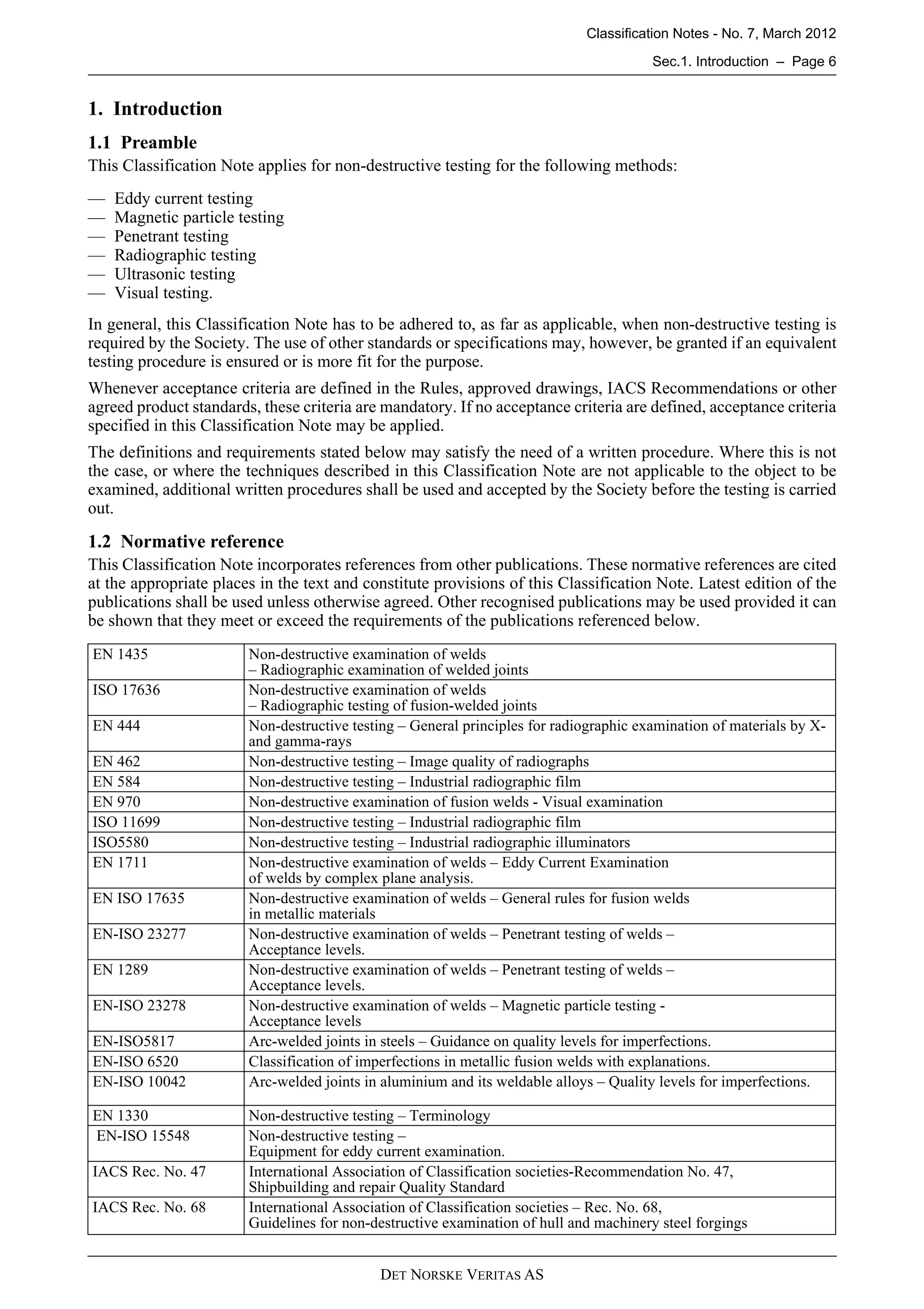 Non Destructive Testing | PDF