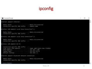 Troubleshooting Network and Network Utilities | PPTX