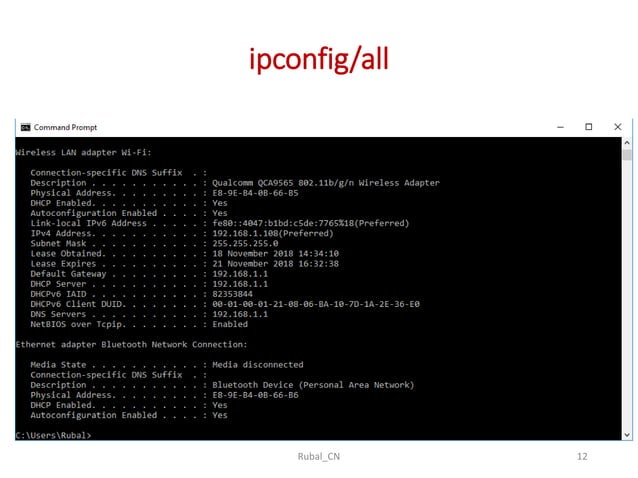 Troubleshooting Network and Network Utilities | PPTX | Computer Networking | Computing