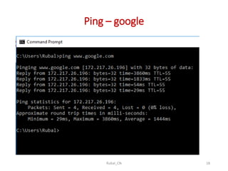 Troubleshooting Network and Network Utilities | PPTX