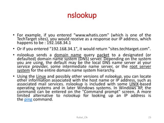 Troubleshooting Network and Network Utilities | PPTX
