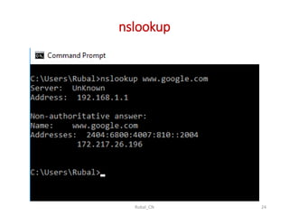 Troubleshooting Network and Network Utilities | PPTX