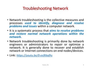 Troubleshooting Network and Network Utilities | PPTX