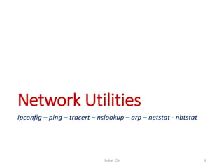 Troubleshooting Network and Network Utilities | PPTX